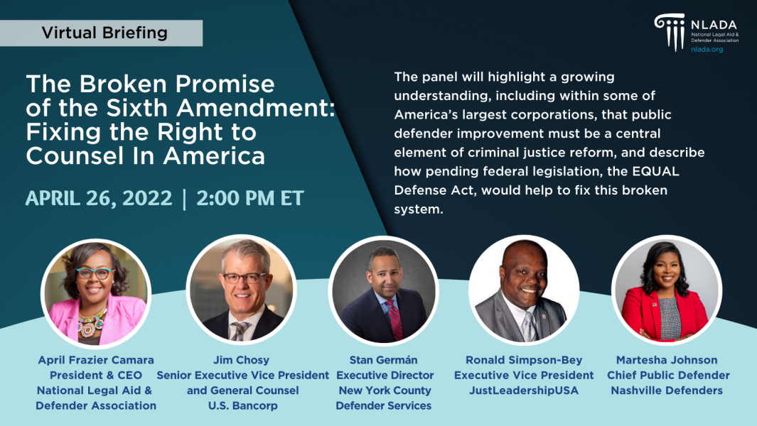 The Broken Promise of the Sixth Amendment: Fixing the Right to Counsel ...