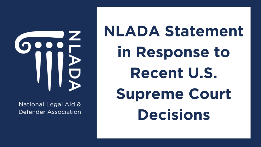 Home | National Legal Aid & Defender Association